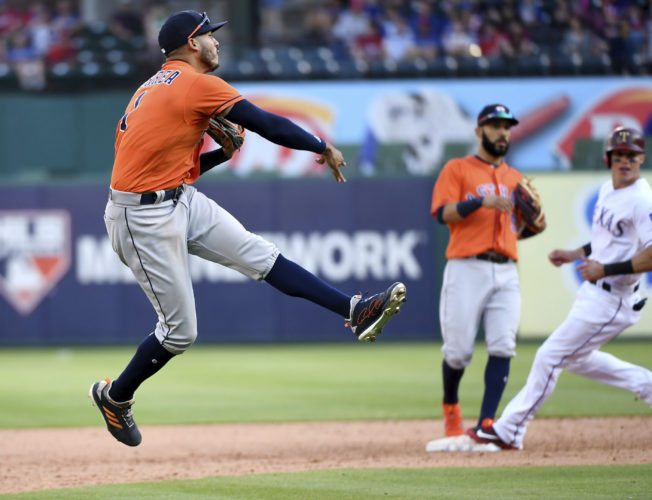 McCullers fans 10, Correa with 4 hits as Astros top Rangers | News ...